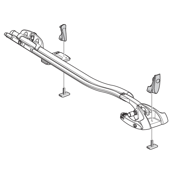 Thule T-Track Adapter 30 x 23 mm 889-3
