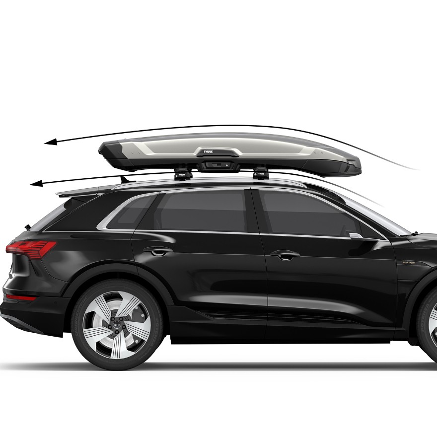 Thule Vector M roof box | Black Glossy | 613201