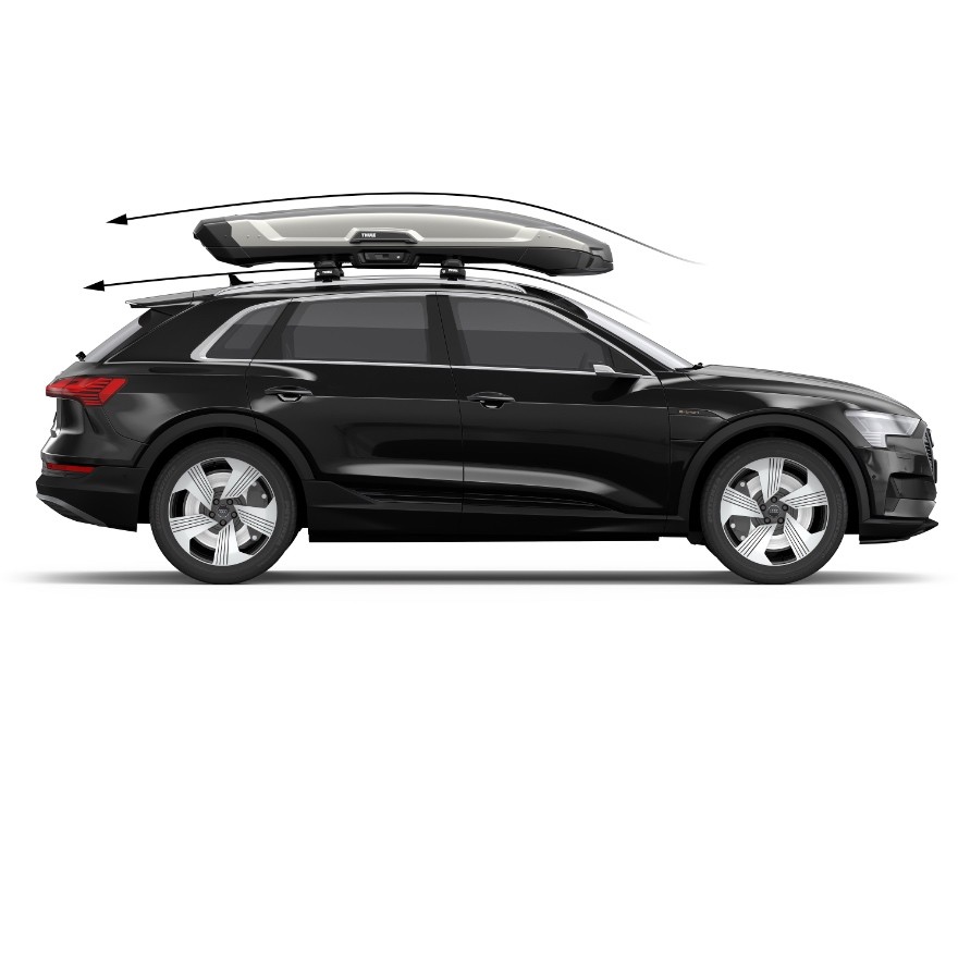 Thule Vector Alpine roof box | Black Glossy | 613501